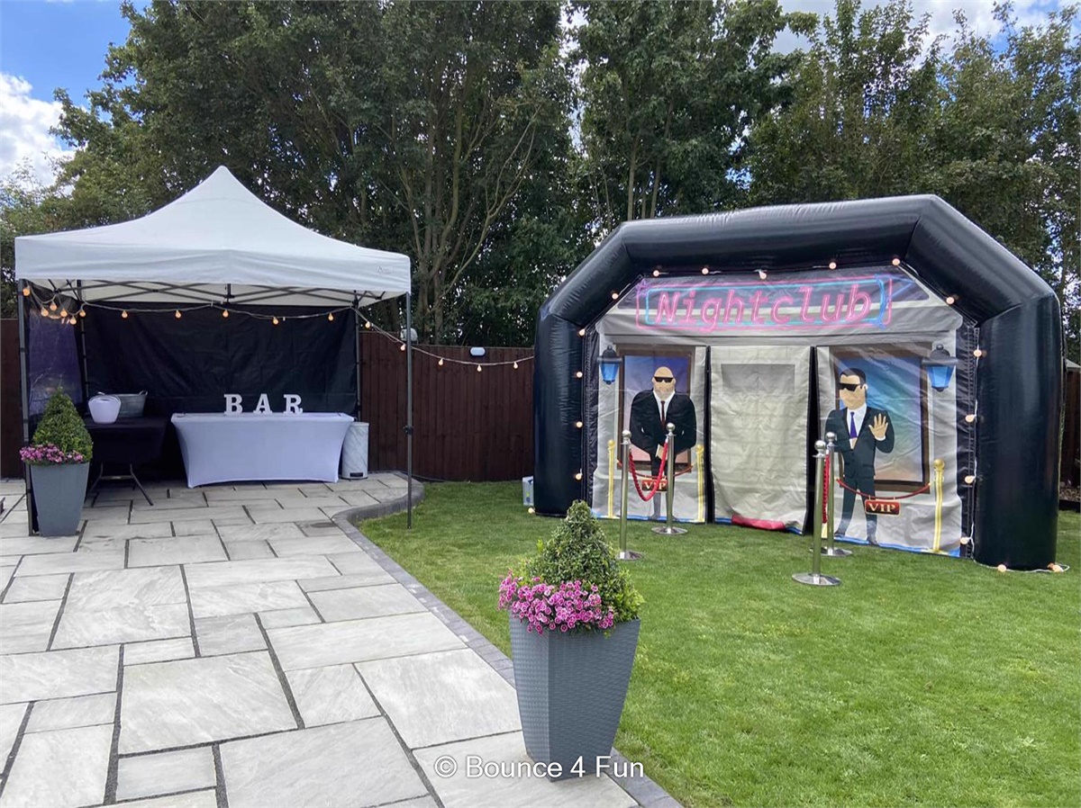 inflatable night club