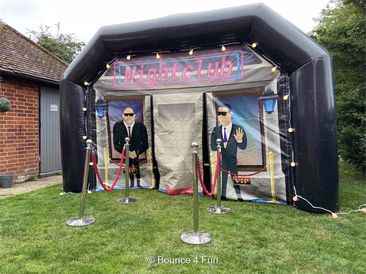 inflatable night club