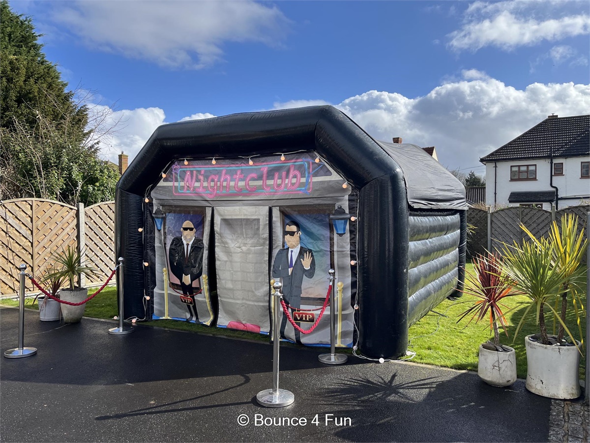 inflatable night club