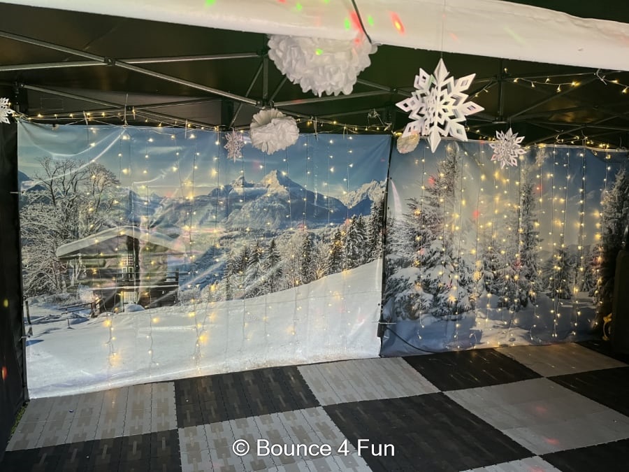 Winter Alpine Party Tent for hire